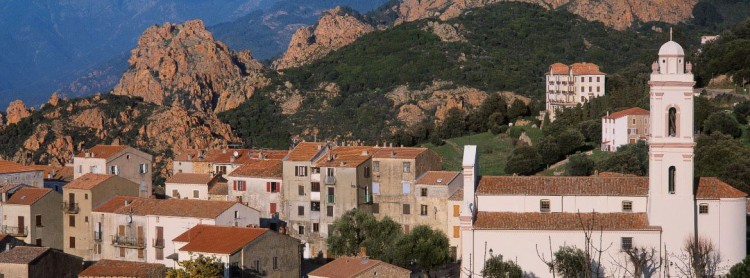 Le village de Piana - La Corse